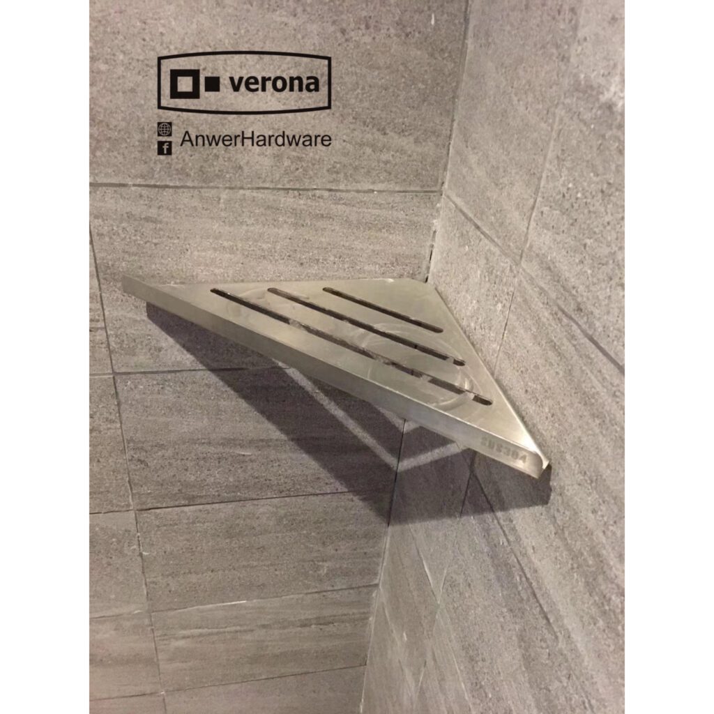 VERONA SINGLE CORNER 304-A06 SS ⋆ Anwer Hardware