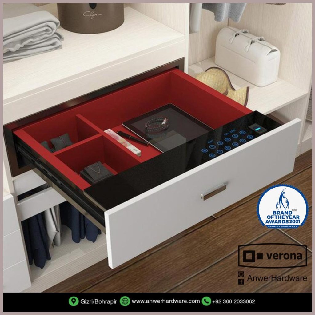 Verona Digital Drawer Safe H057 ⋆ Anwer Hardware