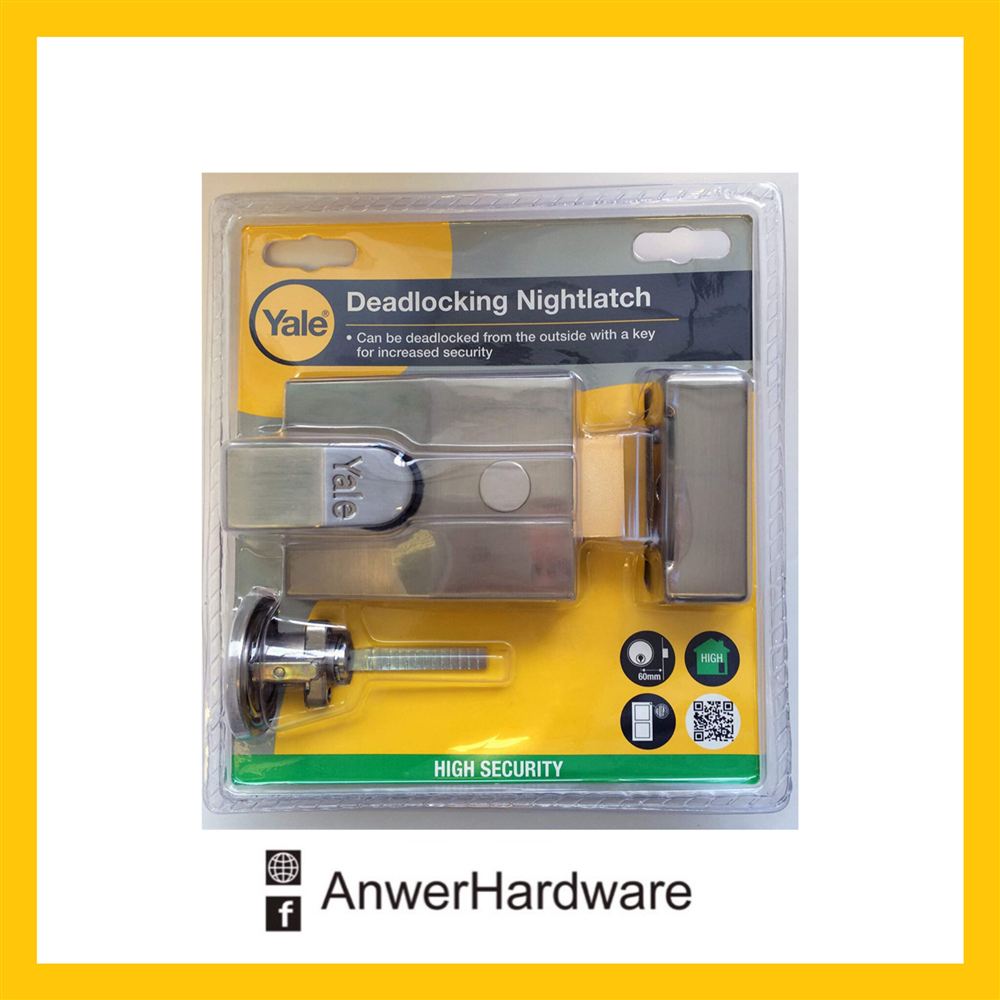 Yale Night Latch P-89 AB ⋆ Anwer Hardware