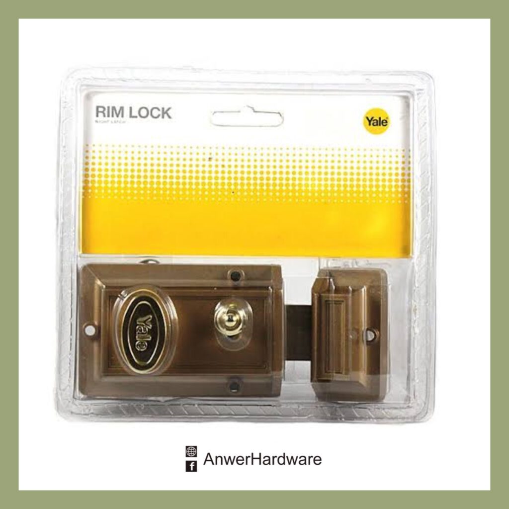 Yale Night Latch V78 Rim Lock ⋆ Anwer Hardware