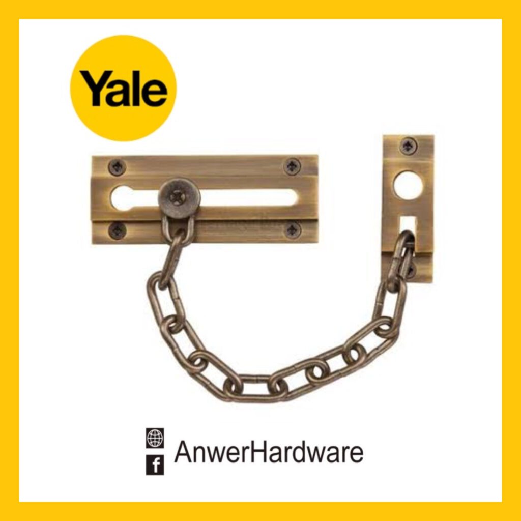 Yale Door Chain V1037 AB ⋆ Anwer Hardware