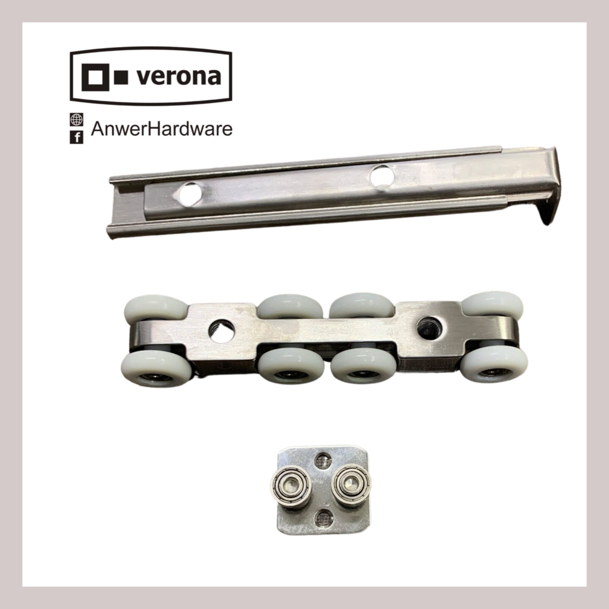Sliding Door Roller 8 Wheels ⋆ Anwer Hardware