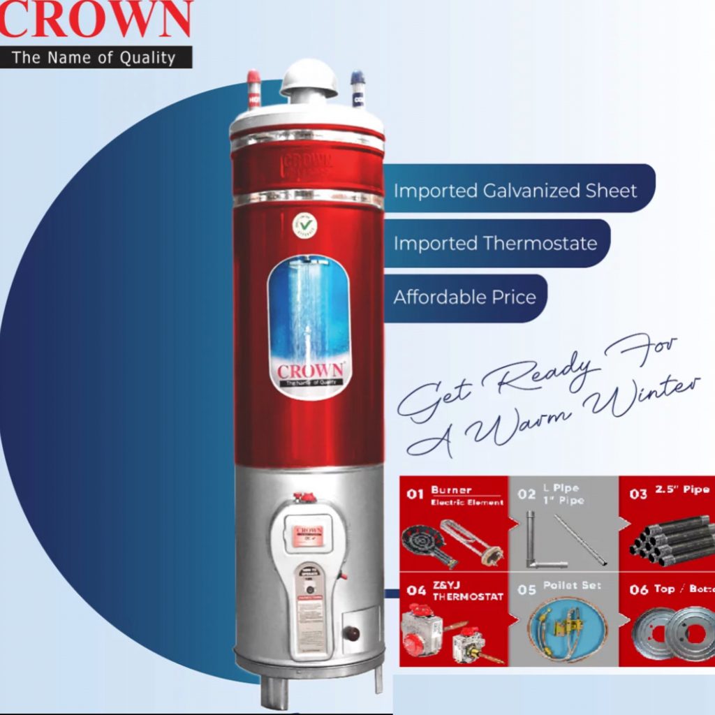 Storage Geyser 10*14 Guage-30 Gallon(G+E) ⋆ Anwer Hardware