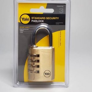 Yale Pad Lock Brass Numeric Y150 ⋆ Anwer Hardware