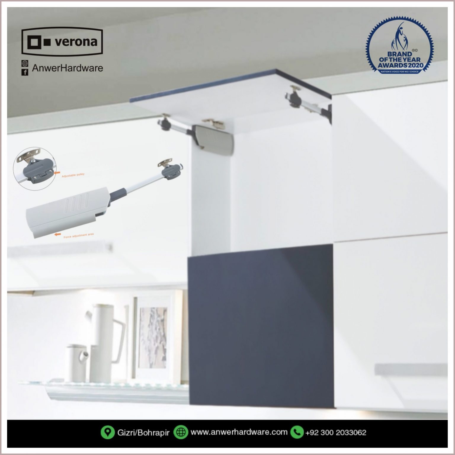 Verona Lift up System G127 ⋆ Anwer Hardware