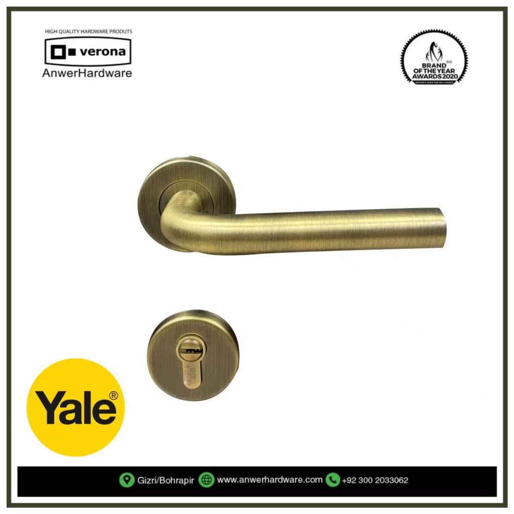 Yale Lever Handle Lock YTL-020 ⋆ Anwer Hardware