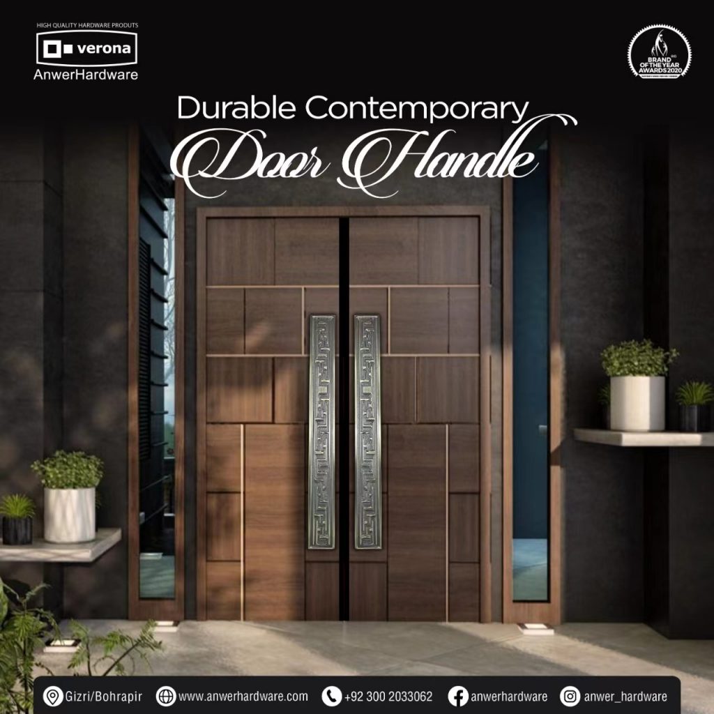 Verona Main Door Handle 1028 MAB ⋆ Anwer Hardware