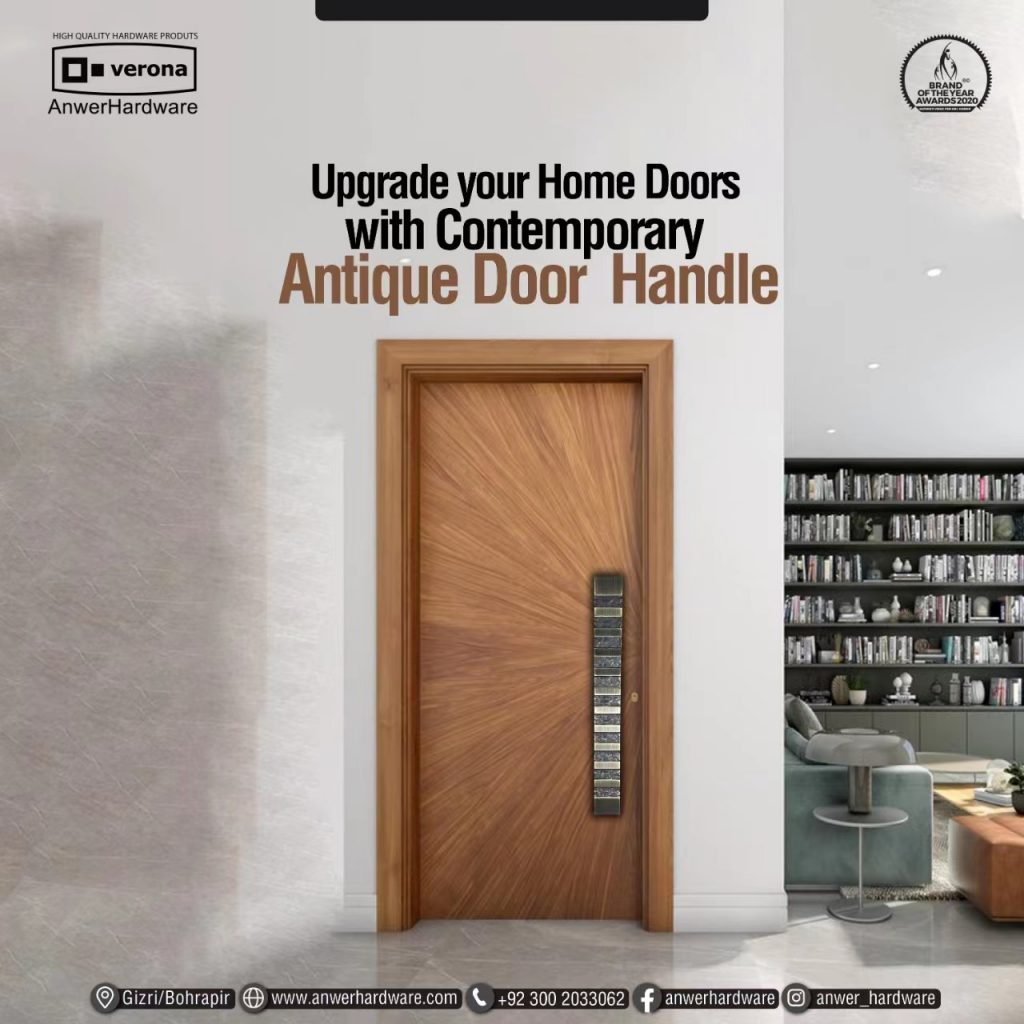 Verona Main Door Handle 0134 MAB ⋆ Anwer Hardware