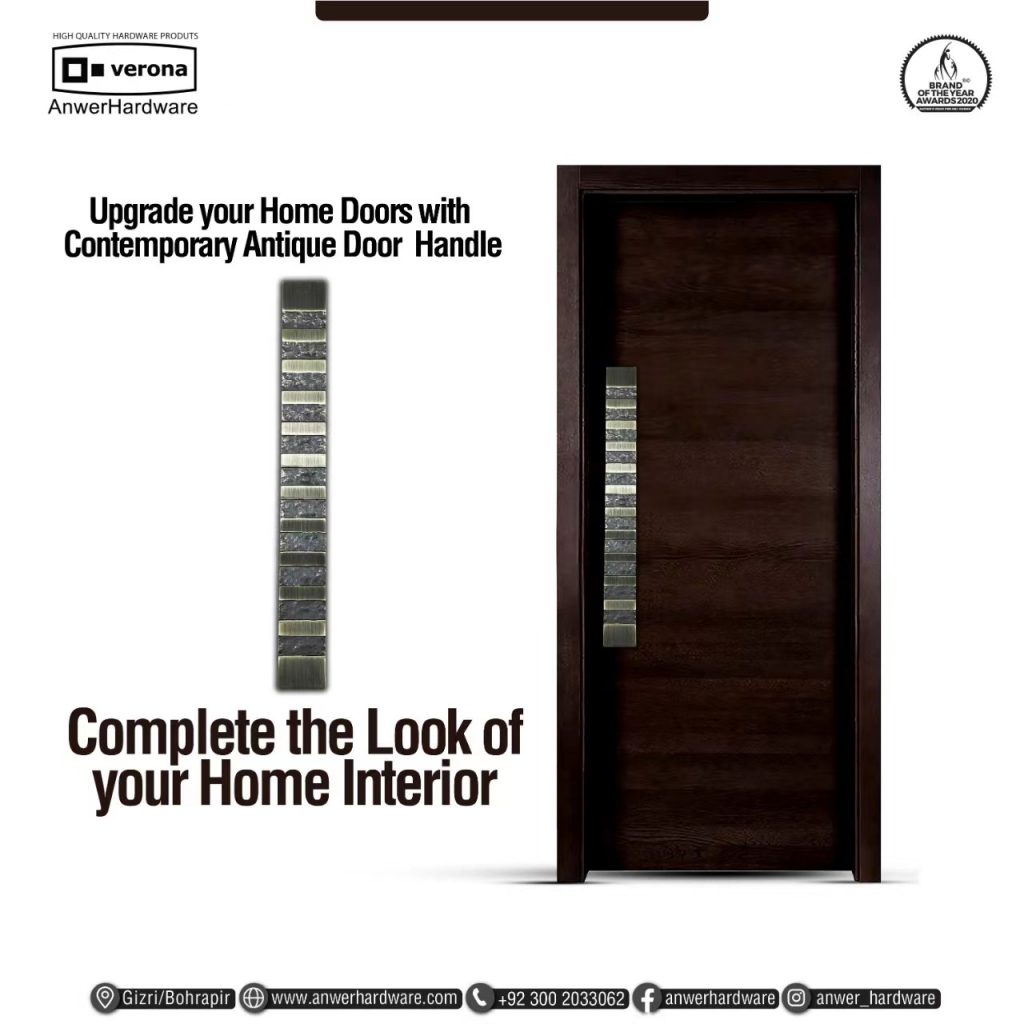 Verona Main Door Handle 0134 MAB ⋆ Anwer Hardware