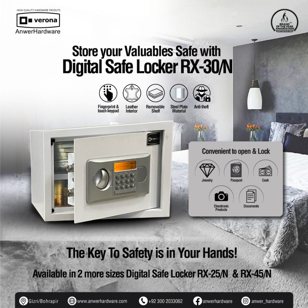 Safe Lockers | Buy Online Digital Safes & Lockers ⋆ Anwer Hardware