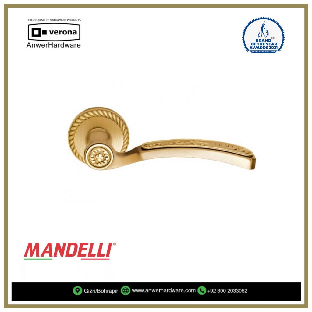 Mandelli Rosette Lock 1411 SB ⋆ Anwer Hardware