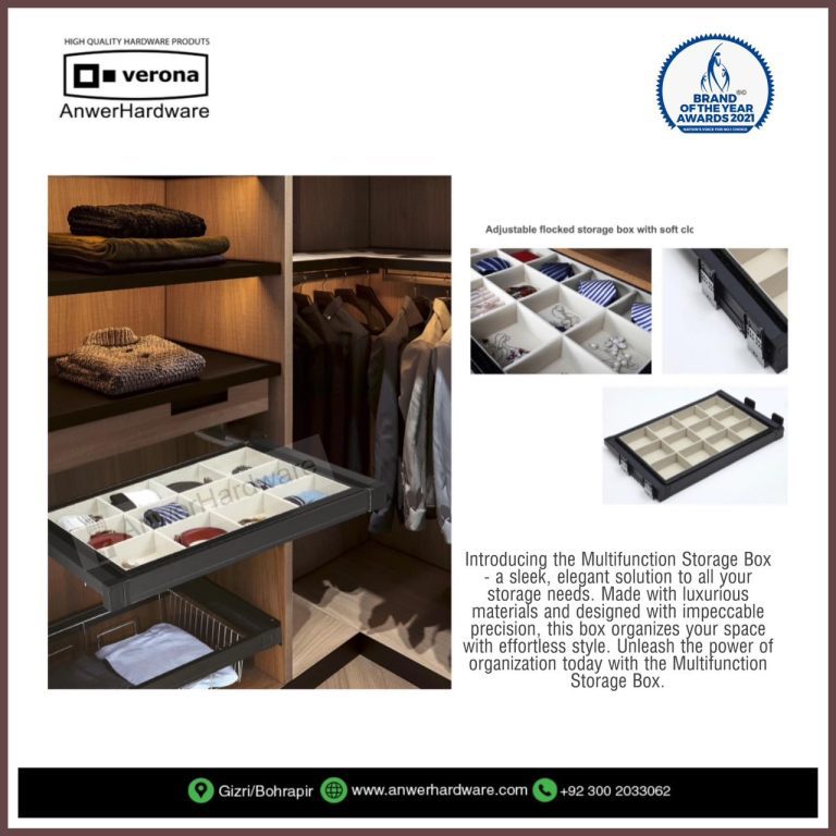 Multifunction Storage Box Wn001 ⋆ Anwer Hardware