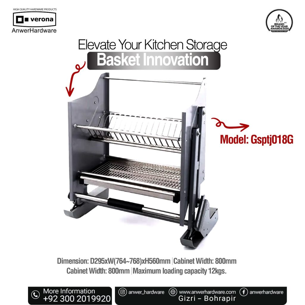 Verona Elevator Basket Gsptj018H-800MM ⋆ Anwer Hardware