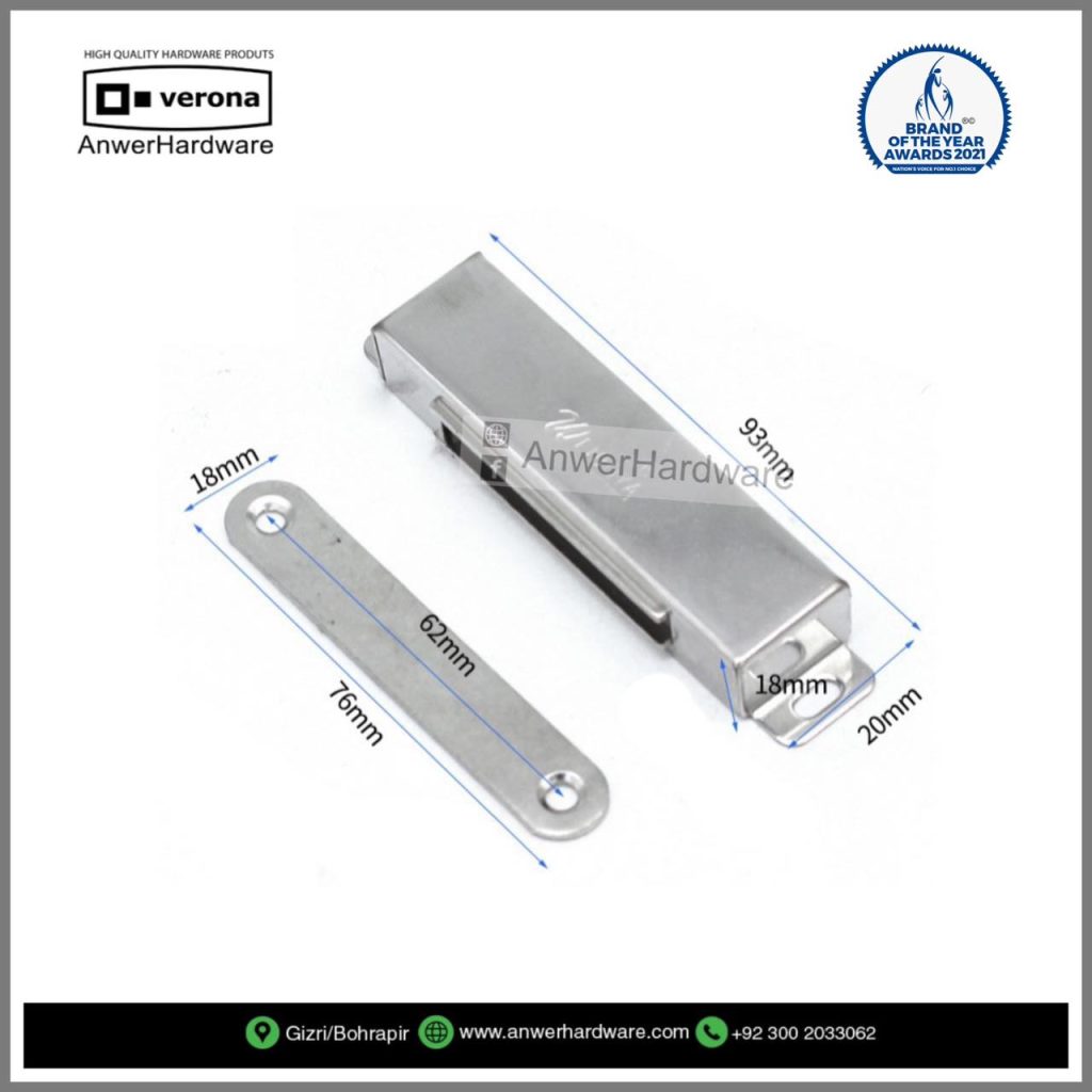 Magnet Catcher Stainless Steel 01A ⋆ Anwer Hardware