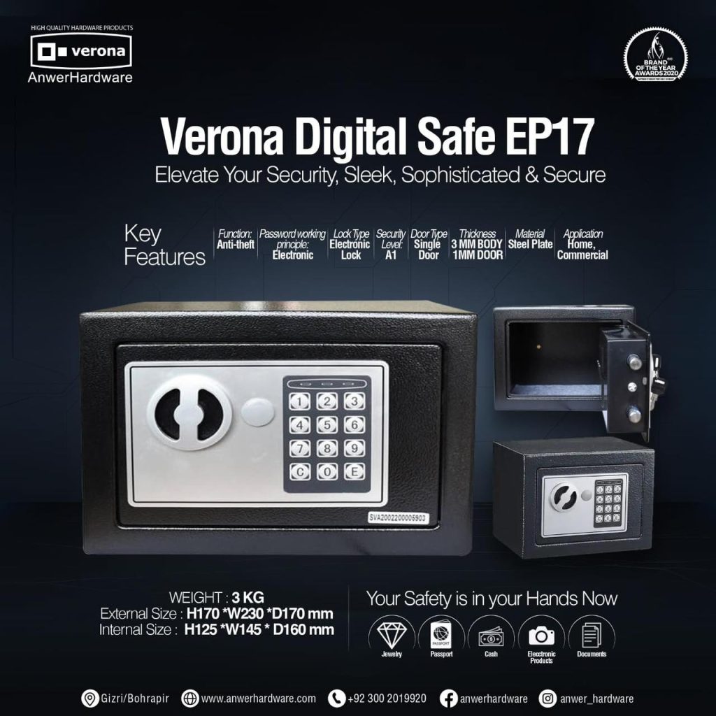 Safe Lockers | Buy Online Digital Safes & Lockers ⋆ Anwer Hardware