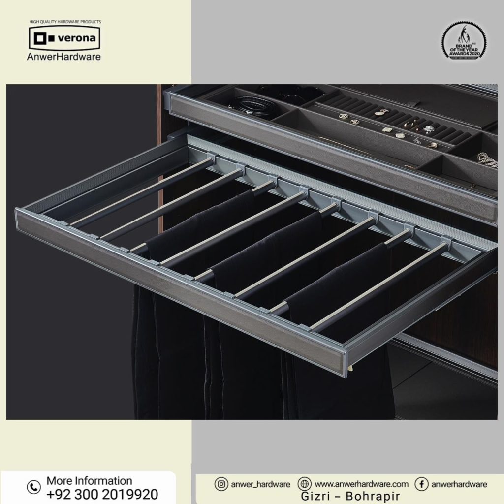 Verona Leather Trousers Rack WN092 ⋆ Anwer Hardware