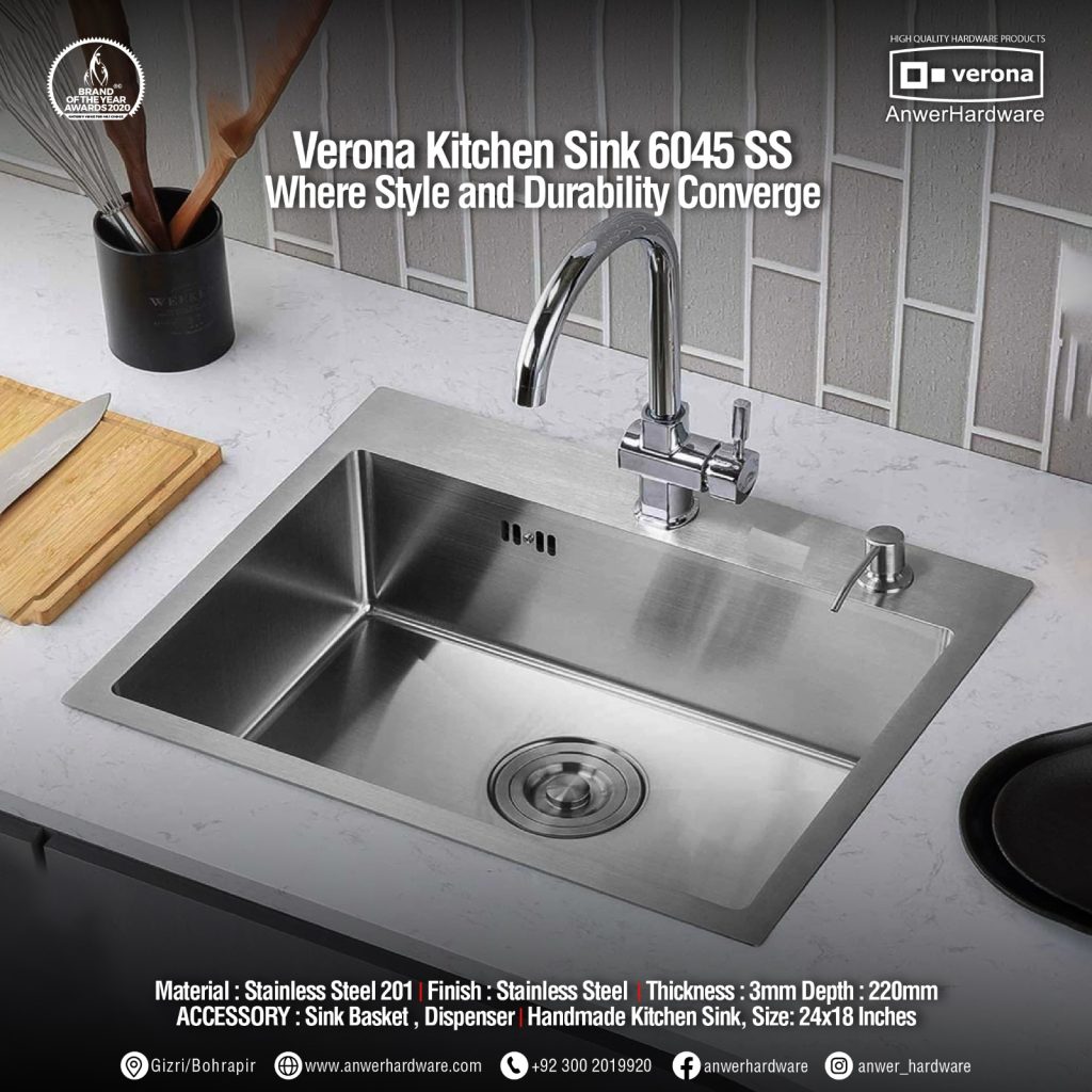Buy stainless steel Kitchen sinks in Pakistan ⋆ Anwer Hardware