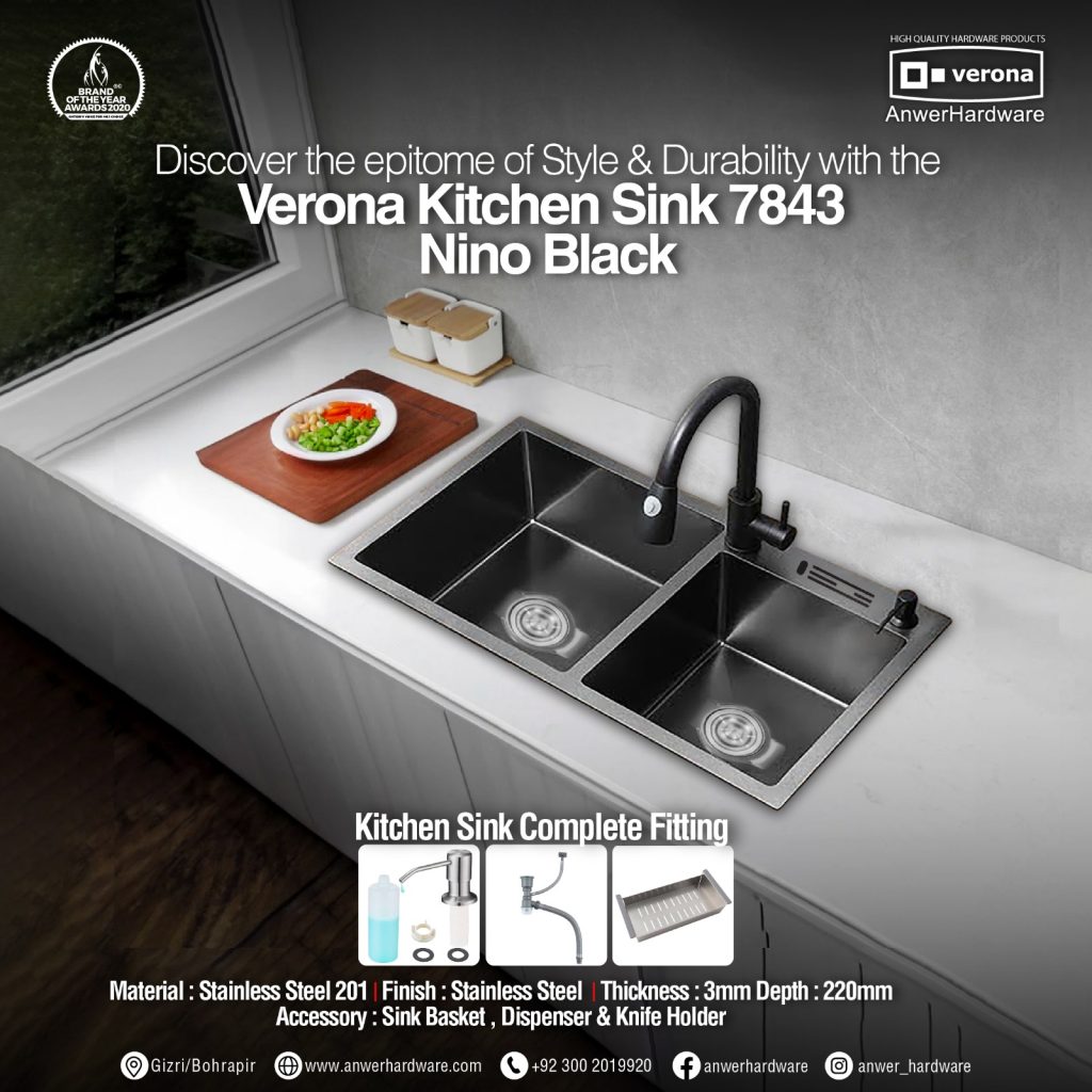 Buy stainless steel Kitchen sinks in Pakistan ⋆ Anwer Hardware
