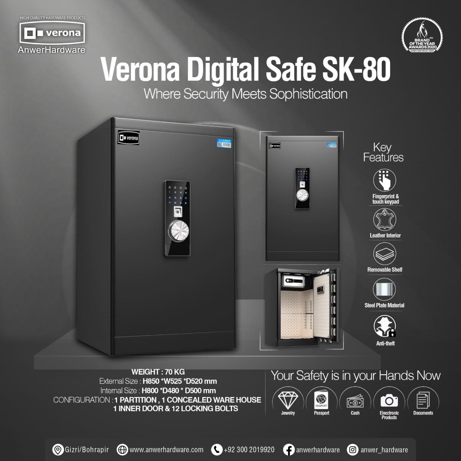 Safe Lockers | Buy Online Digital Safes & Lockers ⋆ Anwer Hardware