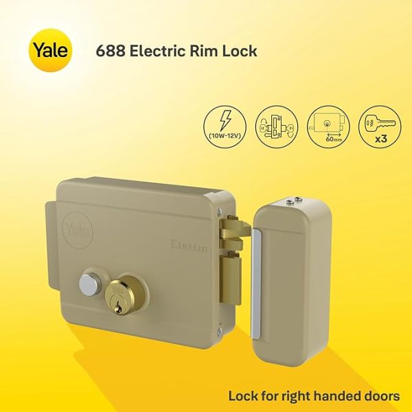 Yale Electric Rim Lock 601&602 ⋆ Anwer Hardware